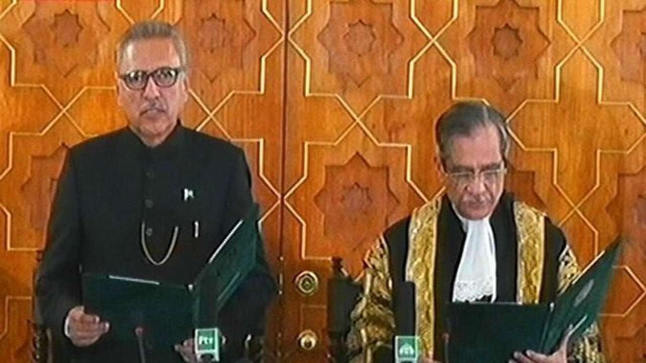 Imran Khan's close ally Arif Alvi sworn in as Pakistan's new president
