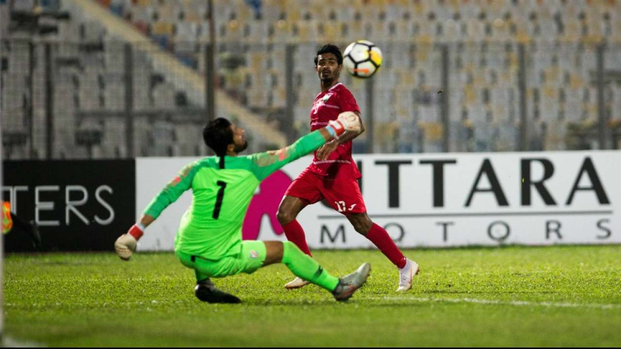 Lacklustre India suffer 1-2 defeat against Maldives in SAFF Cup final