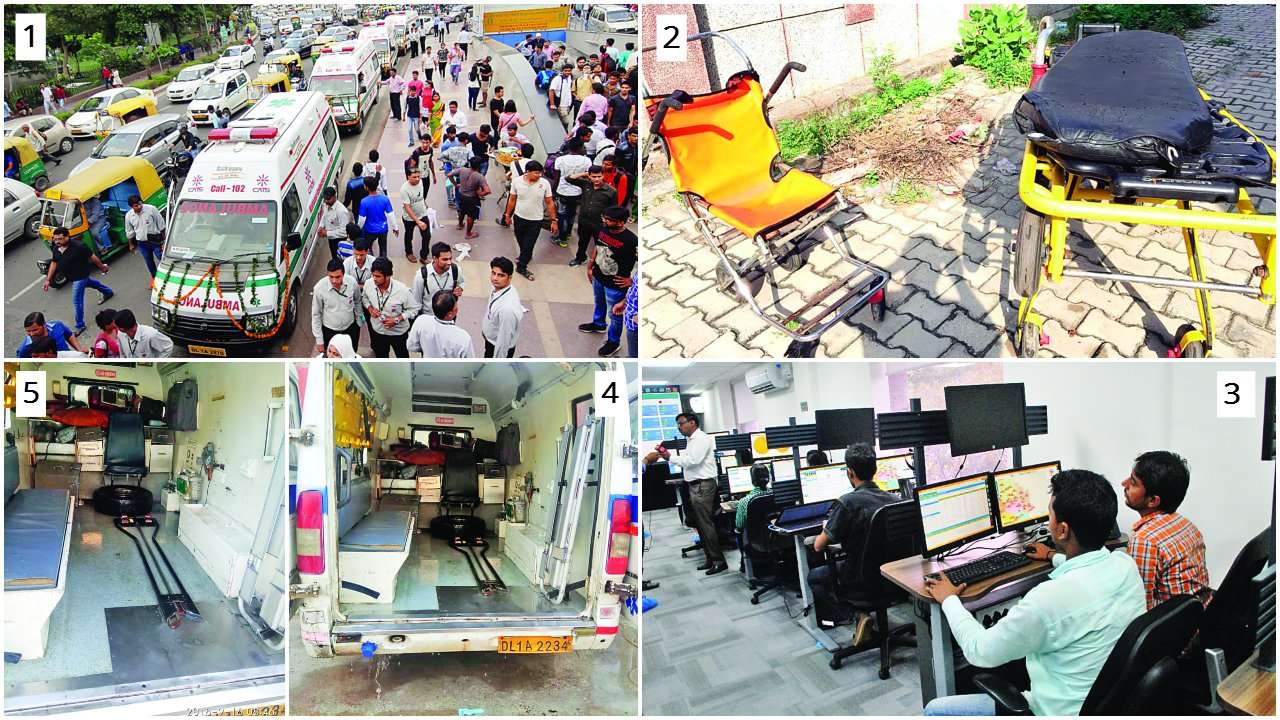 Delhi: CATS ambulances ill-equipped for ferrying patients