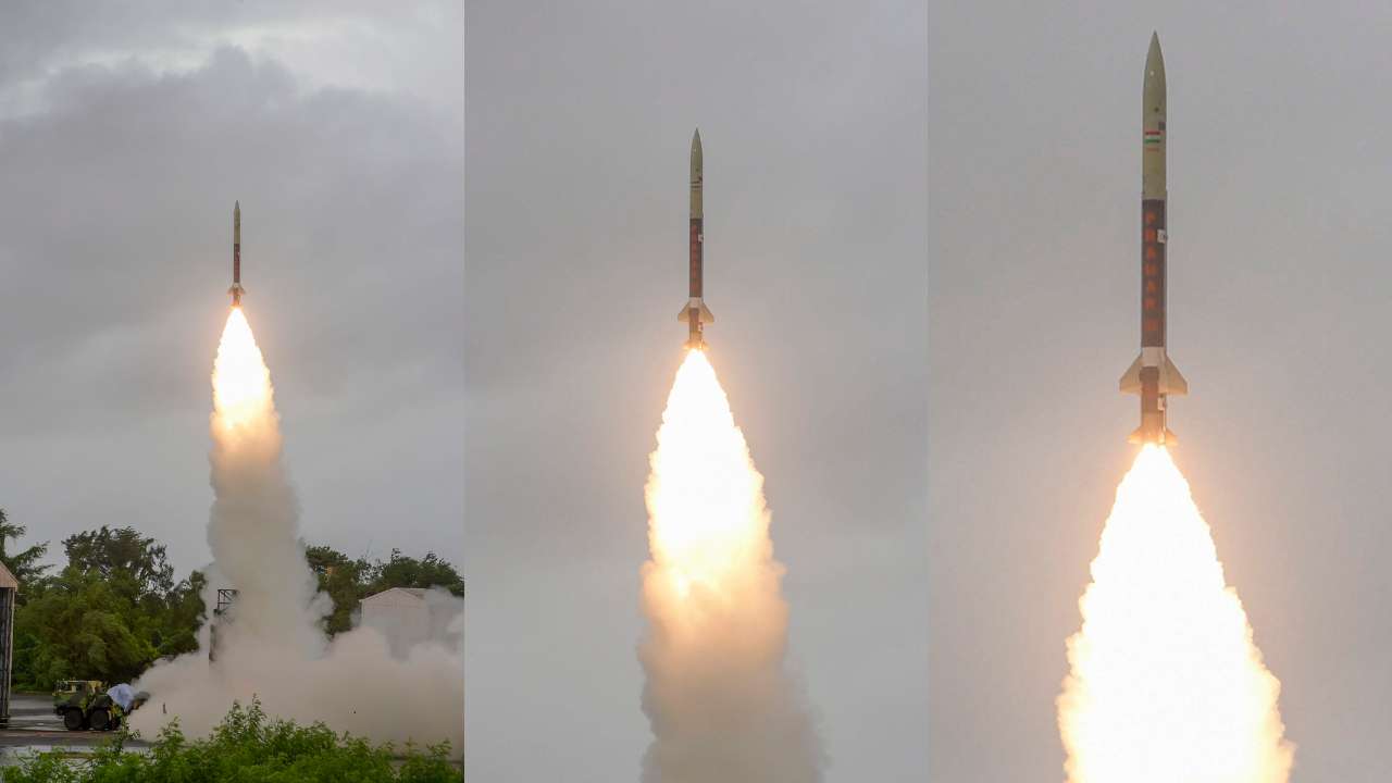 Prahaar, India's short-range ballistic missile, successfully test-fired ...