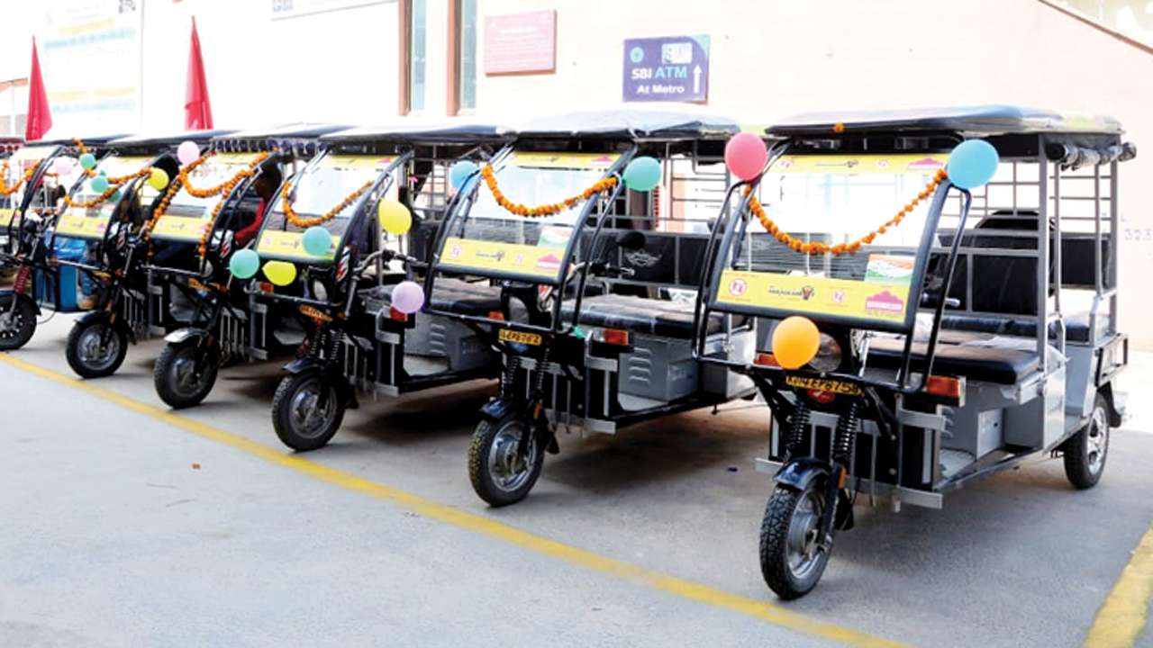 E-rickshaw to provide last mile connectivity for Mansarovar locals