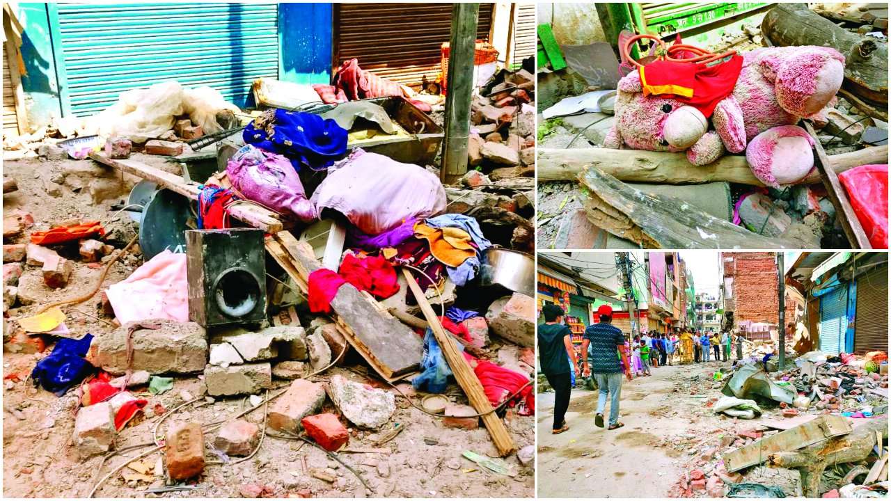 Delhi building collapse: People living in poor structures worry about ...