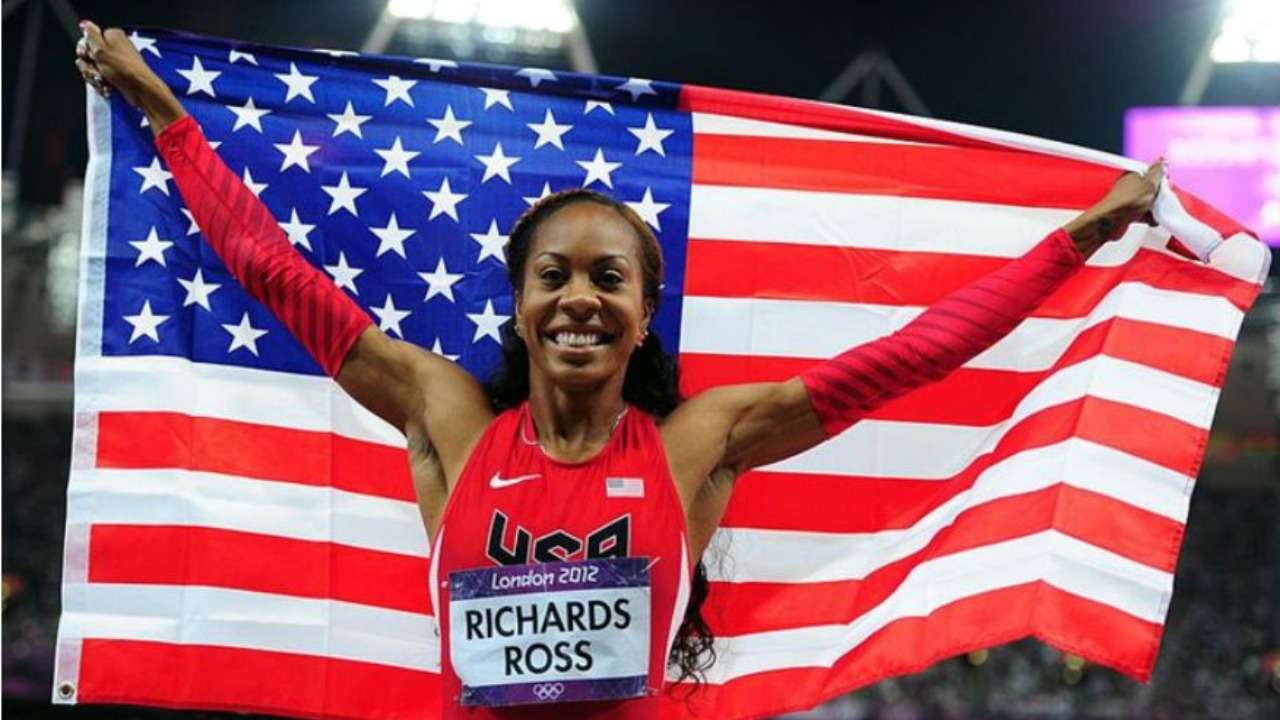 Fastest American 400m sprinter Sanya Richards-Ross gets rousing welcome ...