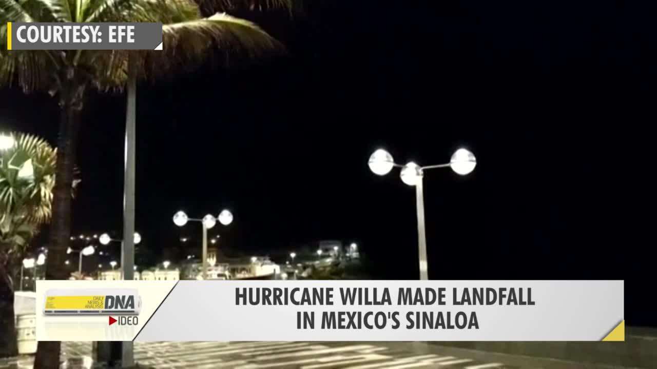 Mexico: Hurricane Willa makes landfall near Isla Del Bosque, Sinaloa
