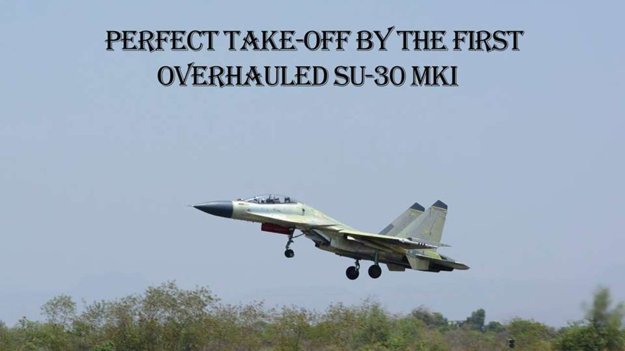 These pics of first indigenously overhauled Su-30 MKI being handed over ...