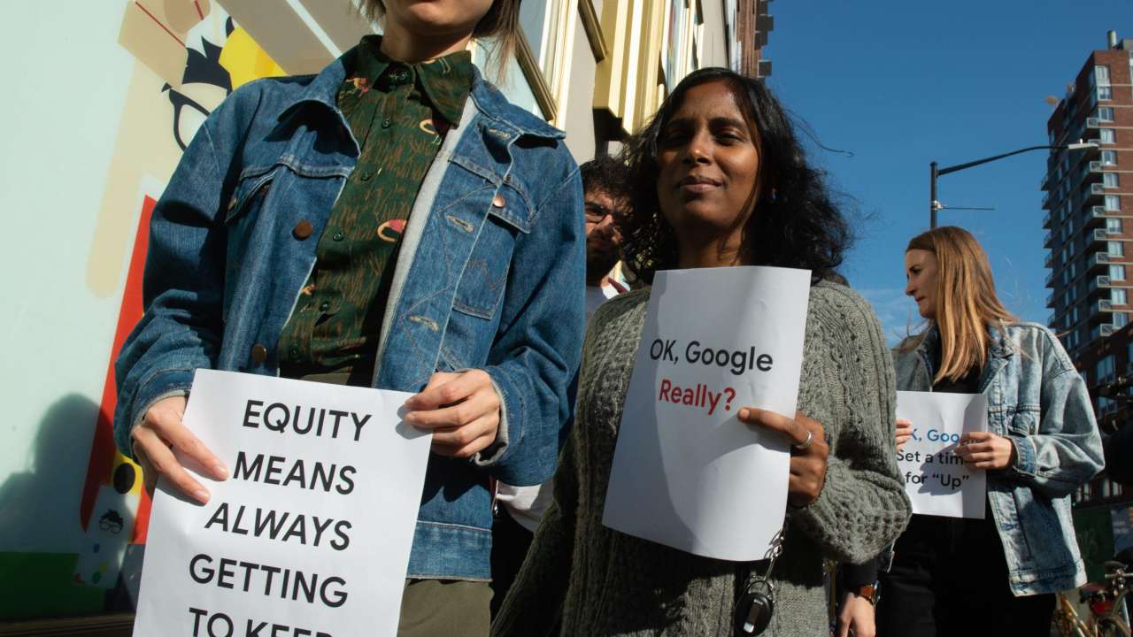 Google workers around world walk out to protest harassment, inequality