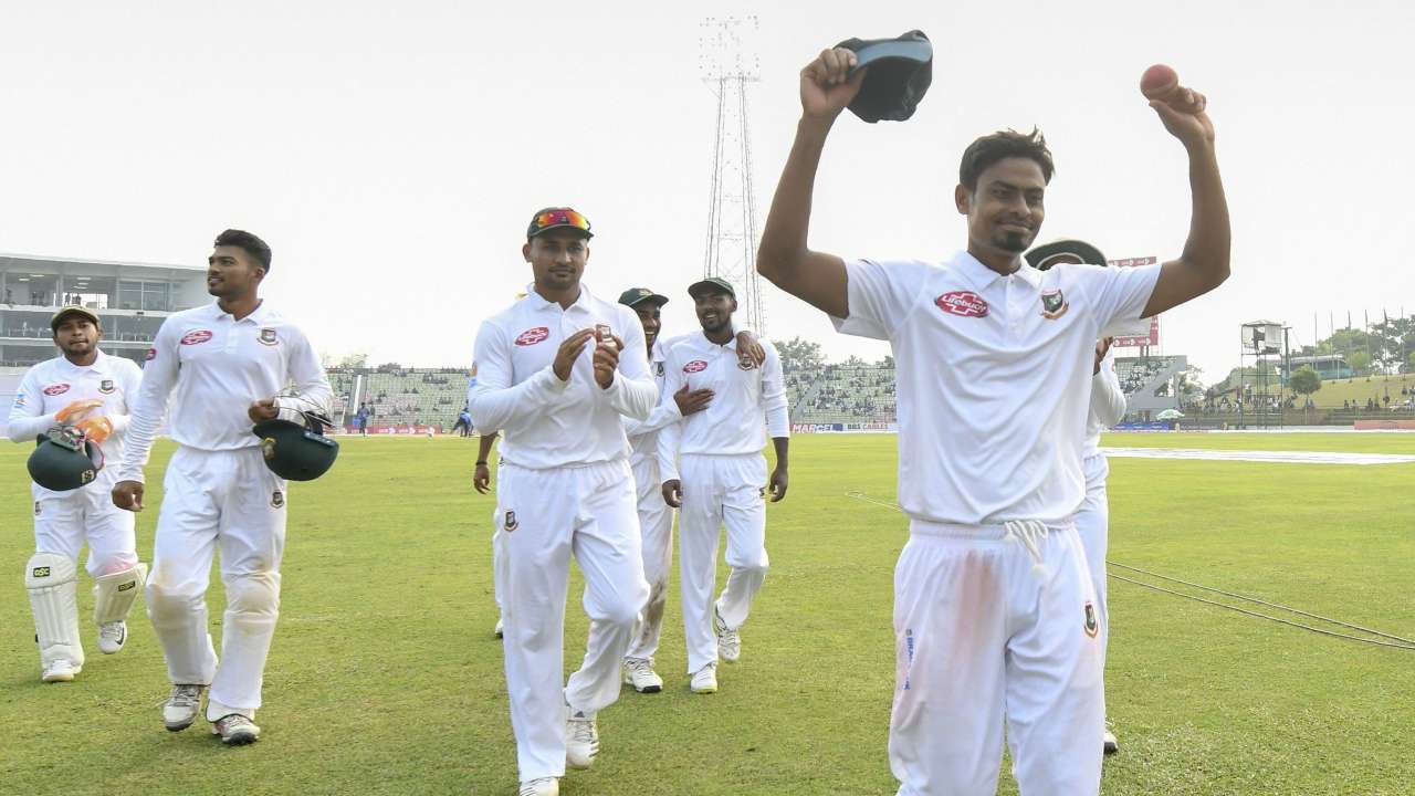 Bangladesh vs Zimbabwe 1st Test: Taijul Islam's 11-wicket-haul leads ...