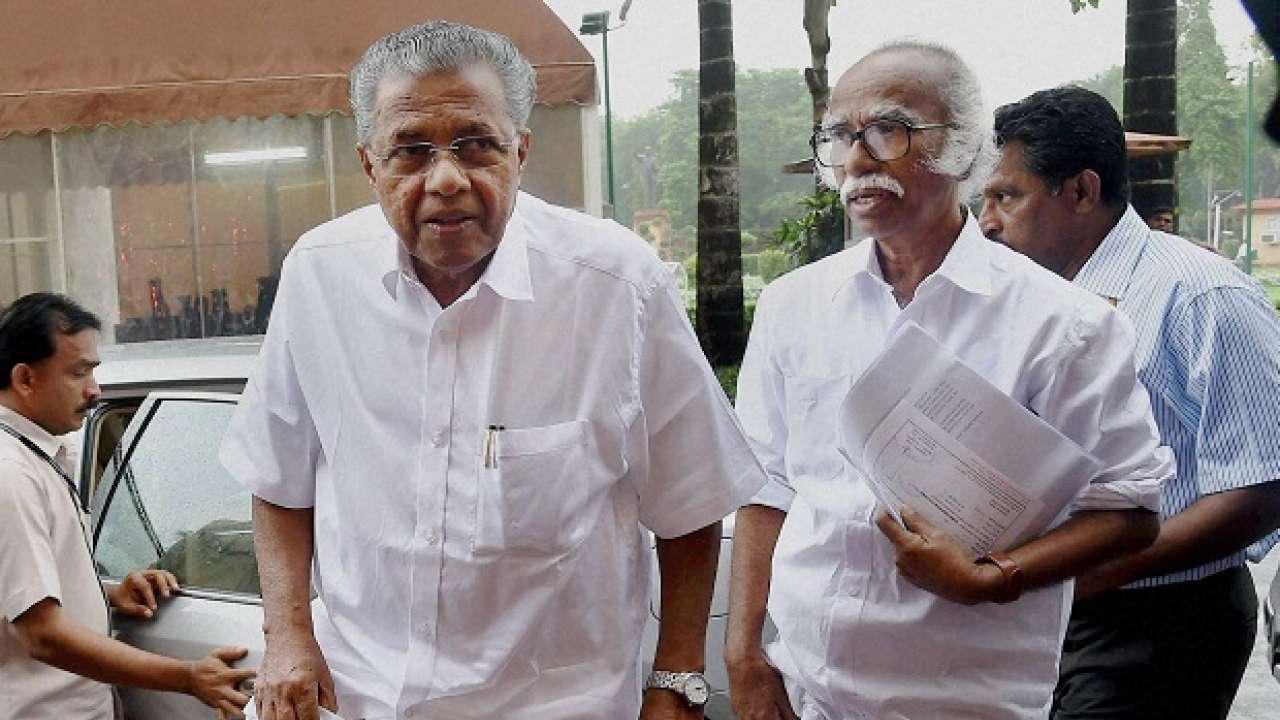 Kerala CM slams erasing of mural at railway station, alleges Sangh ...