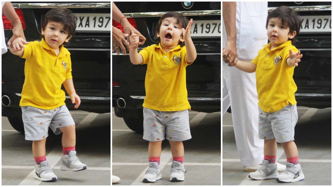 These pictures of Taimur Ali Khan will make your weekend so much better!