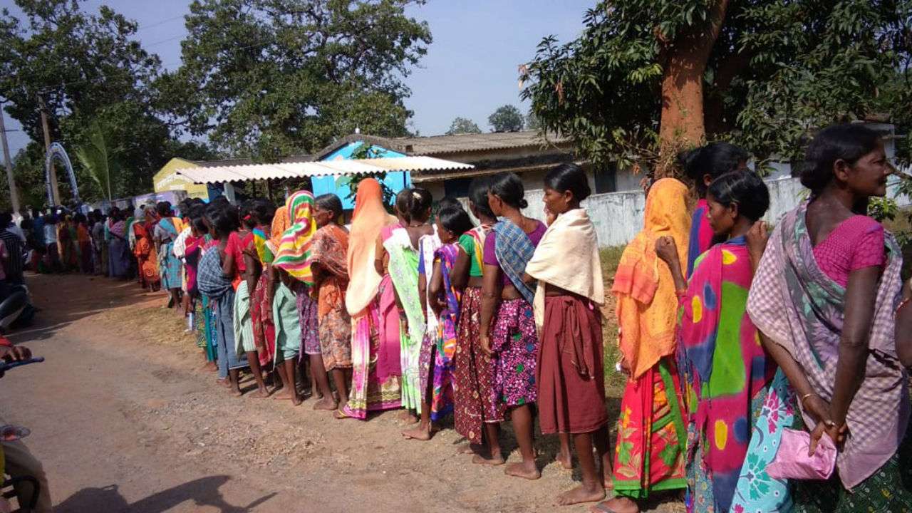 Chhattisgarh Assembly Elections: 70% voter turnout at the end of Phase 1
