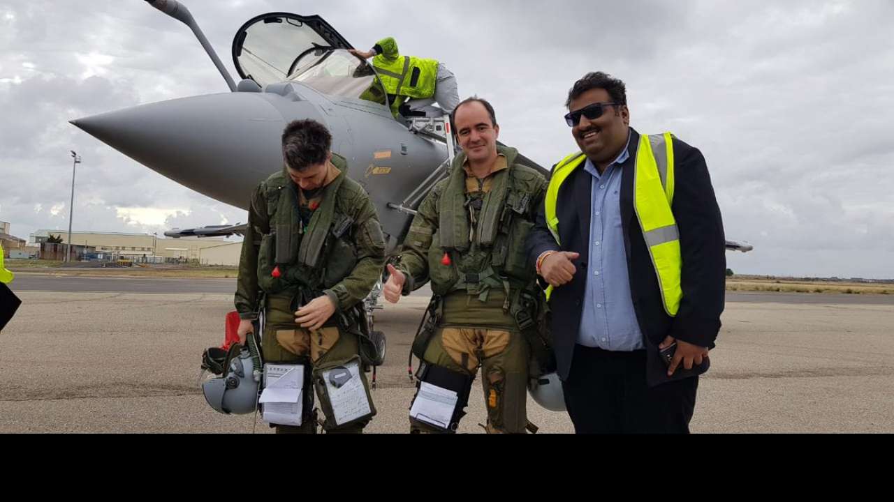 Check out the first pics and video of the Indian Rafale in action