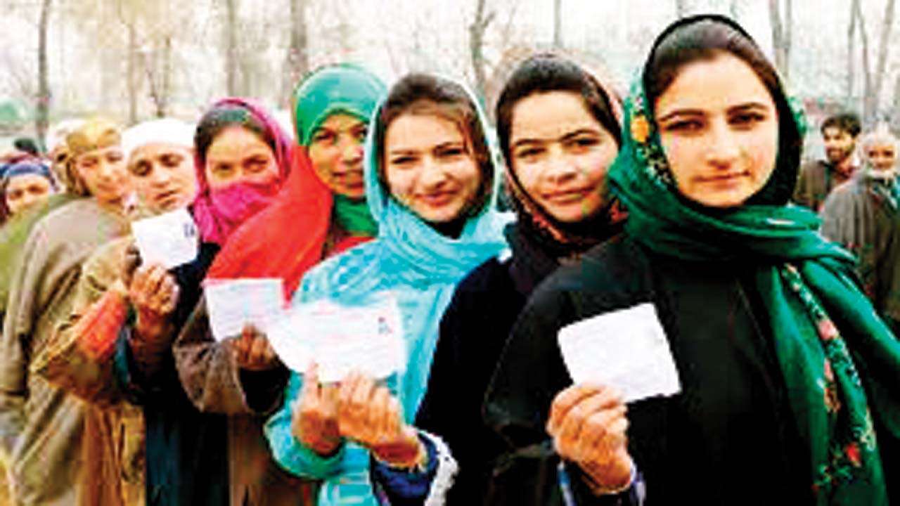 Defying militant threats, J&K records over 74% voting in first phase of ...