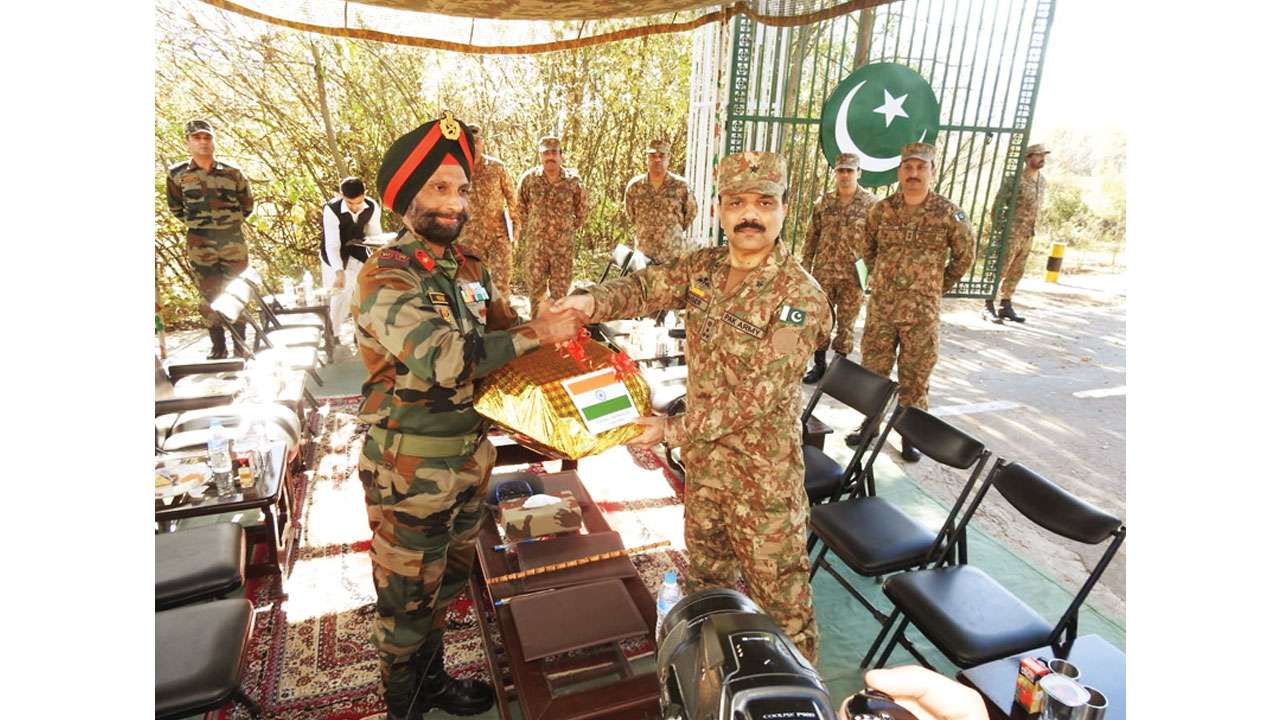 Indian, Pakistan Army resolve to adhere to ceasefire along LoC