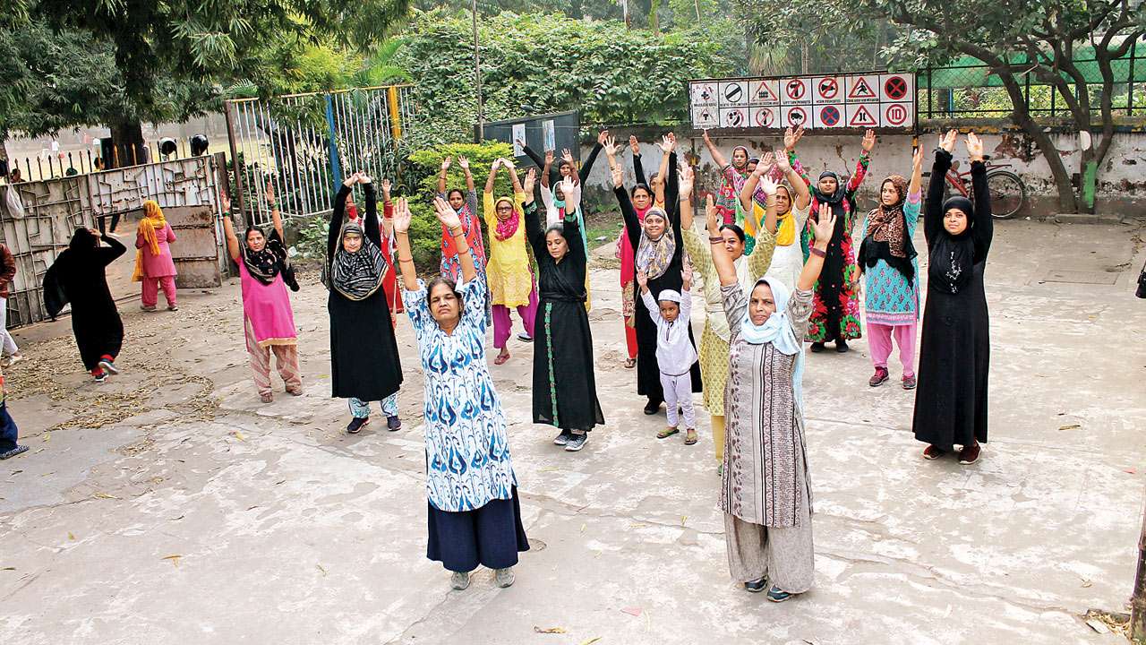 Kolkata: Health conscious Muslim women embrace Yoga