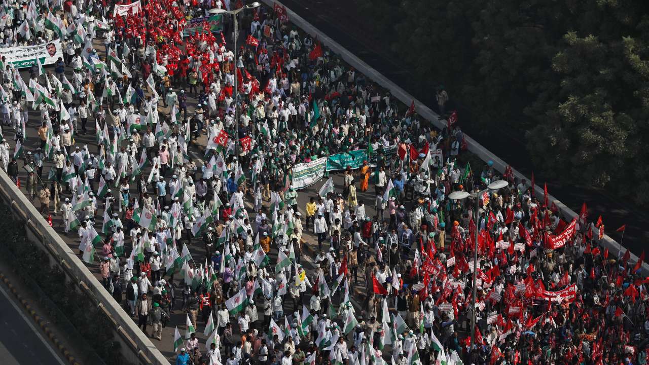 Farmers march in Delhi: Which organisations are protesting and what are ...