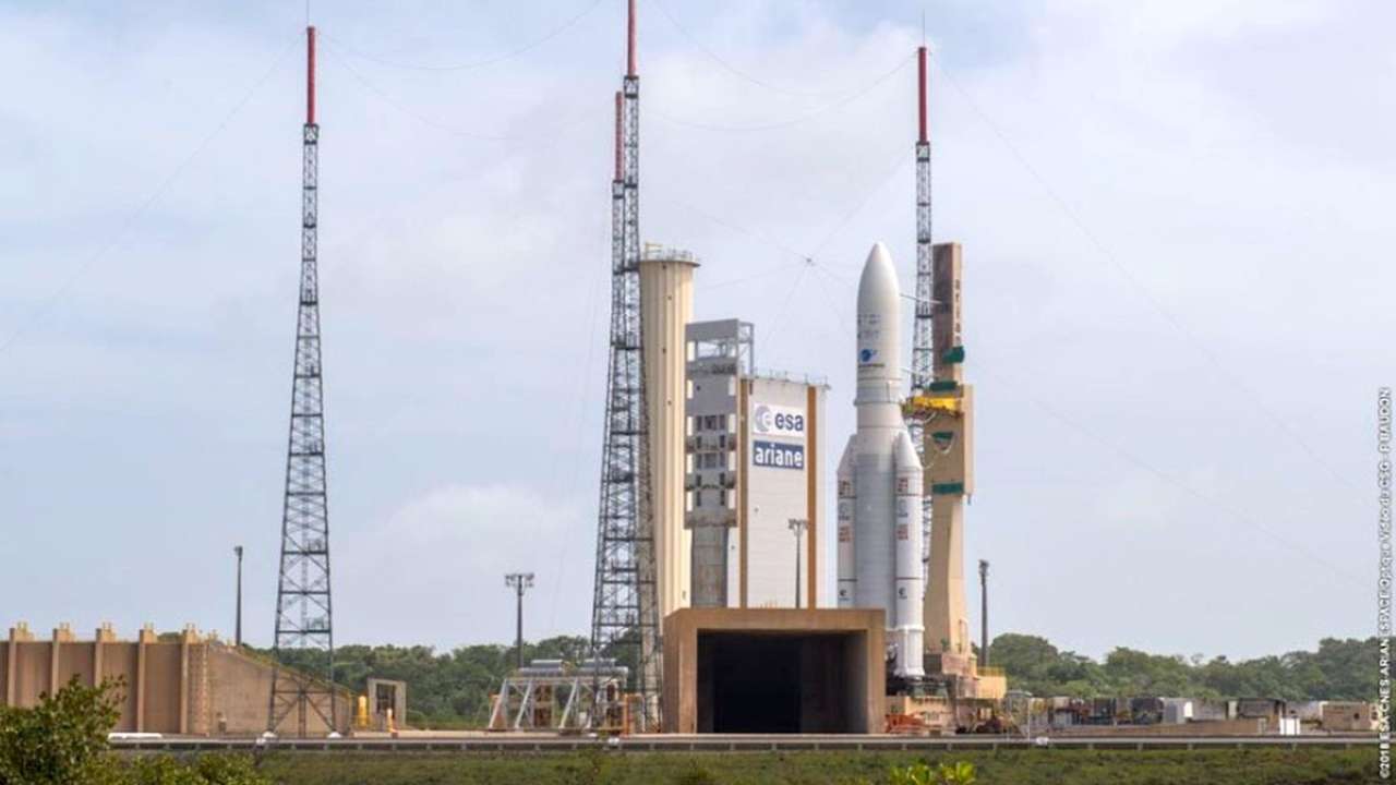 India's heaviest satellite GSAT-11 successfully launched from French Guiana