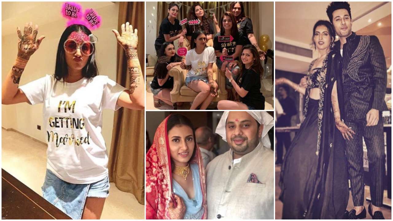 Inside details from 'Ishqbaaz' fame Additi Gupta's pre-wedding festivities