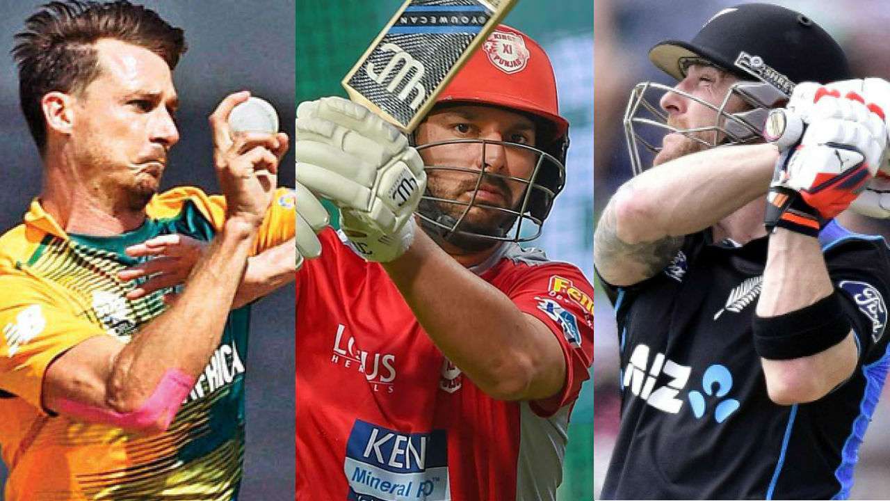 IPL 2019 Auction: Yuvraj Singh, Brendon McCullum and Dale Steyn- 25 ...