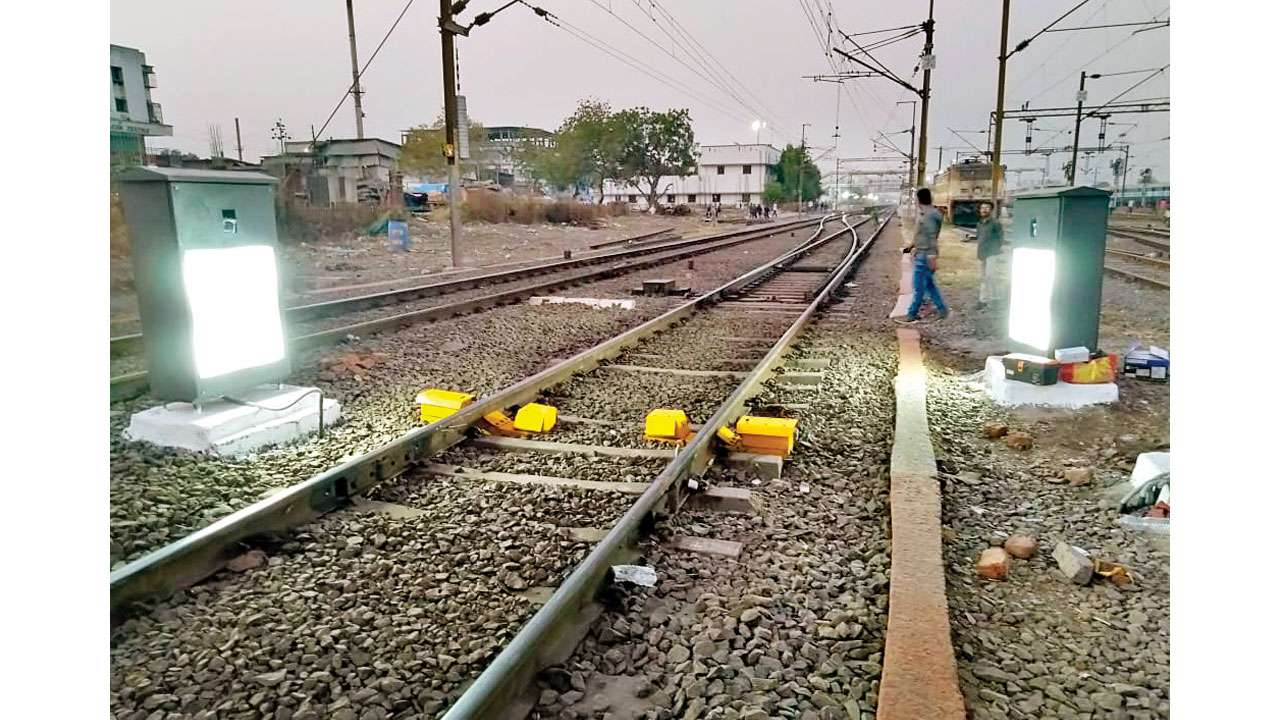 Western Railway's new yellow device to detect faults in a moving train