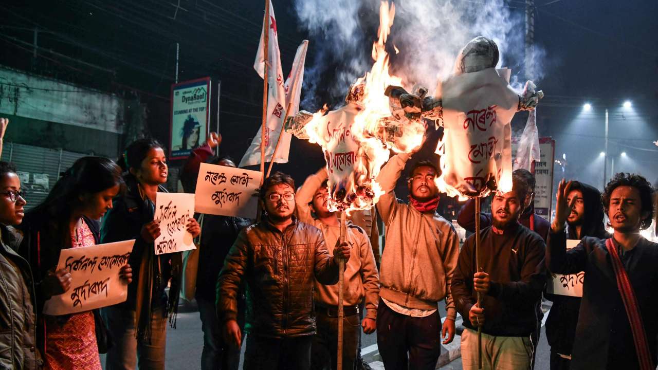 Citizenship Bill: Amid violent protests, Rajnath Singh says govt ...