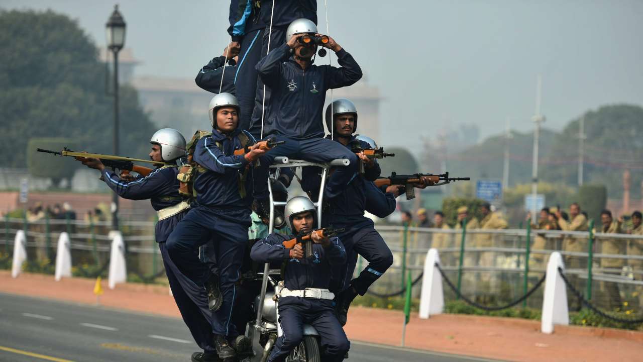 All women wing of Assam Rifles strike perfect pose during Republic Day ...
