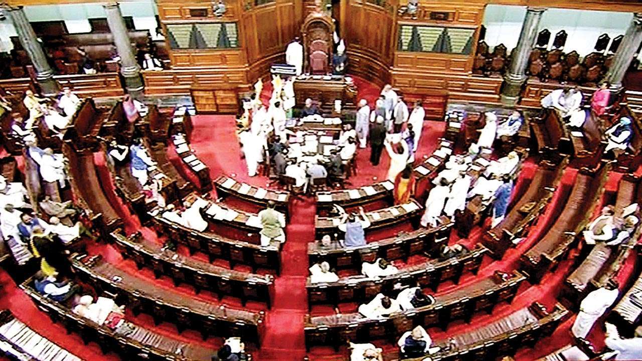 Following protests on 13-point roster, Rajya Sabha adjourned till 2 pm