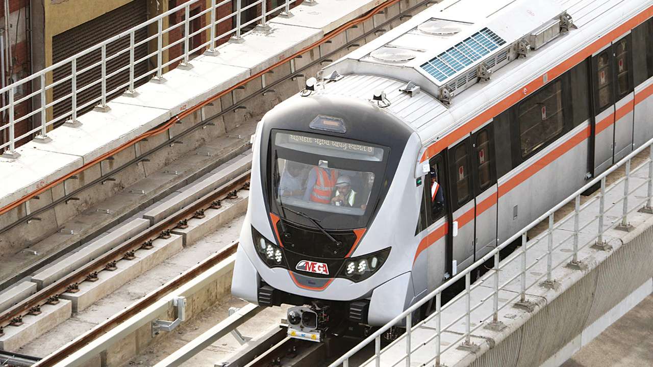 Ahmedabad: Commercial launch just a month away, Metro trial runs in ...