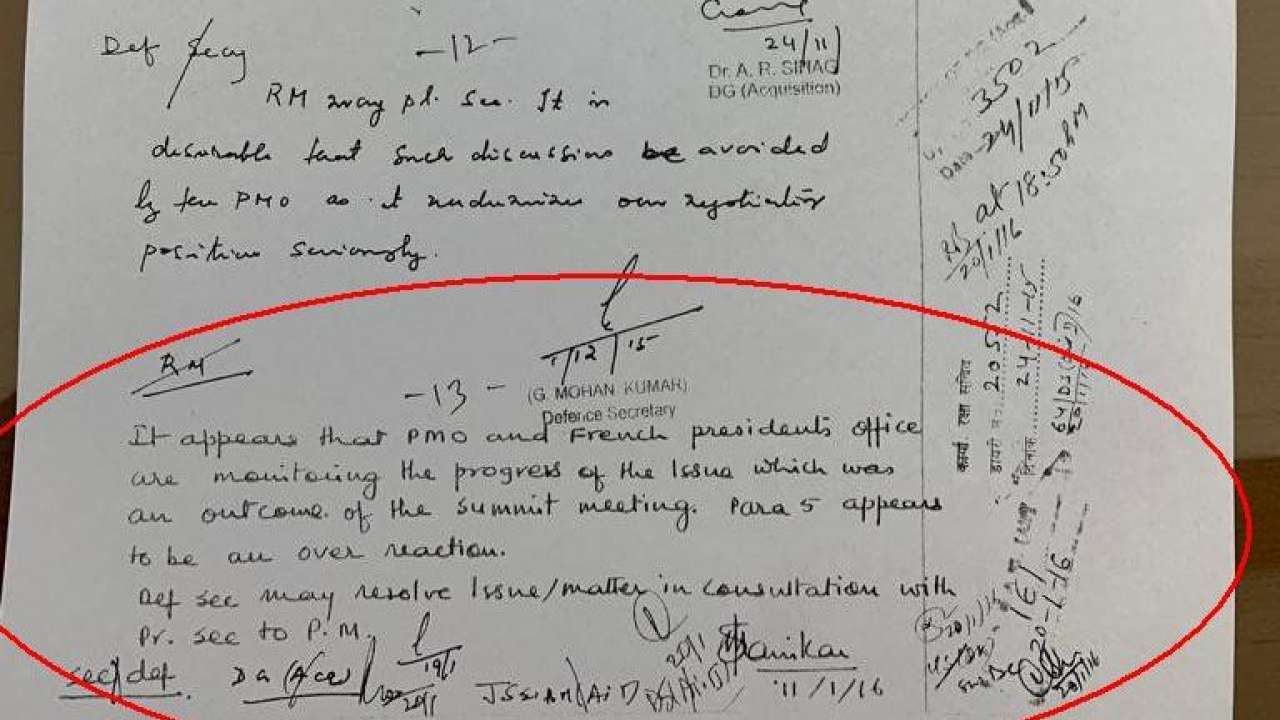 'Nothing to do with pricing issue': Former Defence Secretary clarifies ...