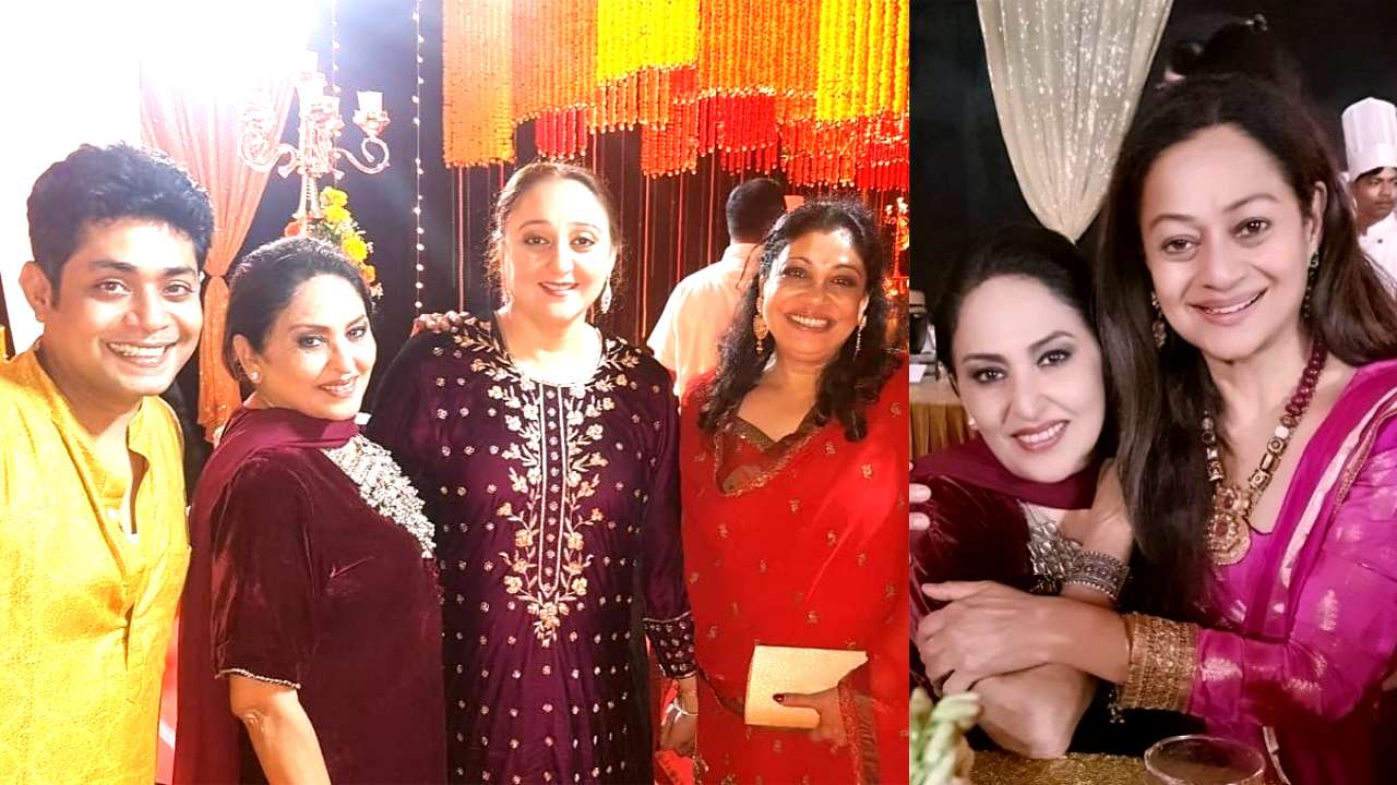 Inside Pics: Saira Banu, Sanjay Dutt, Khushi Kapoor attend Sayyeshaa ...