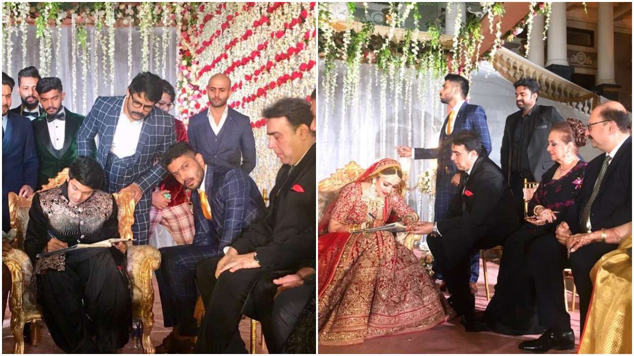 Photos: Arya and Sayyeshaa's wedding turns out to be a starry affair to ...