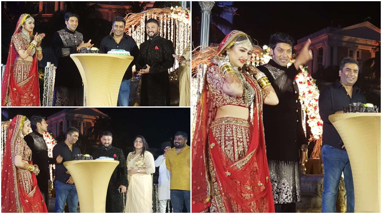 Photos: Arya and Sayyeshaa's wedding turns out to be a starry affair to ...