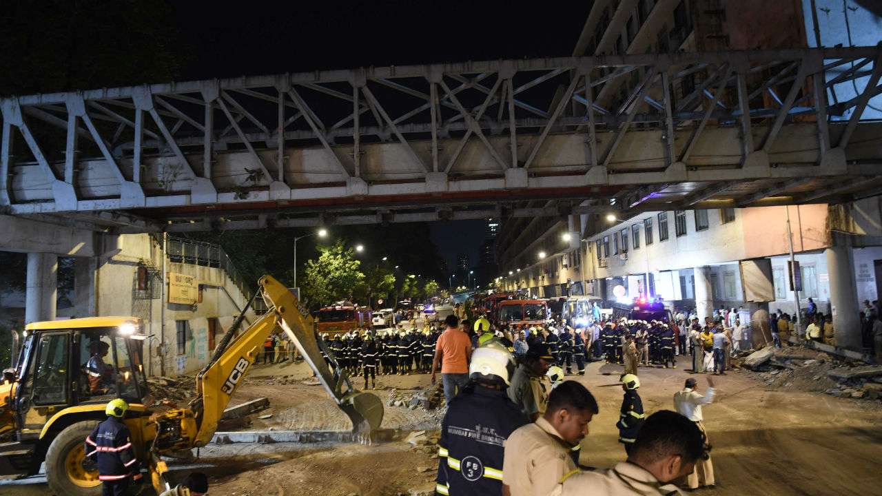 Mumbai Bridge Collapse: 6 dead, several injured after foot over bridge ...