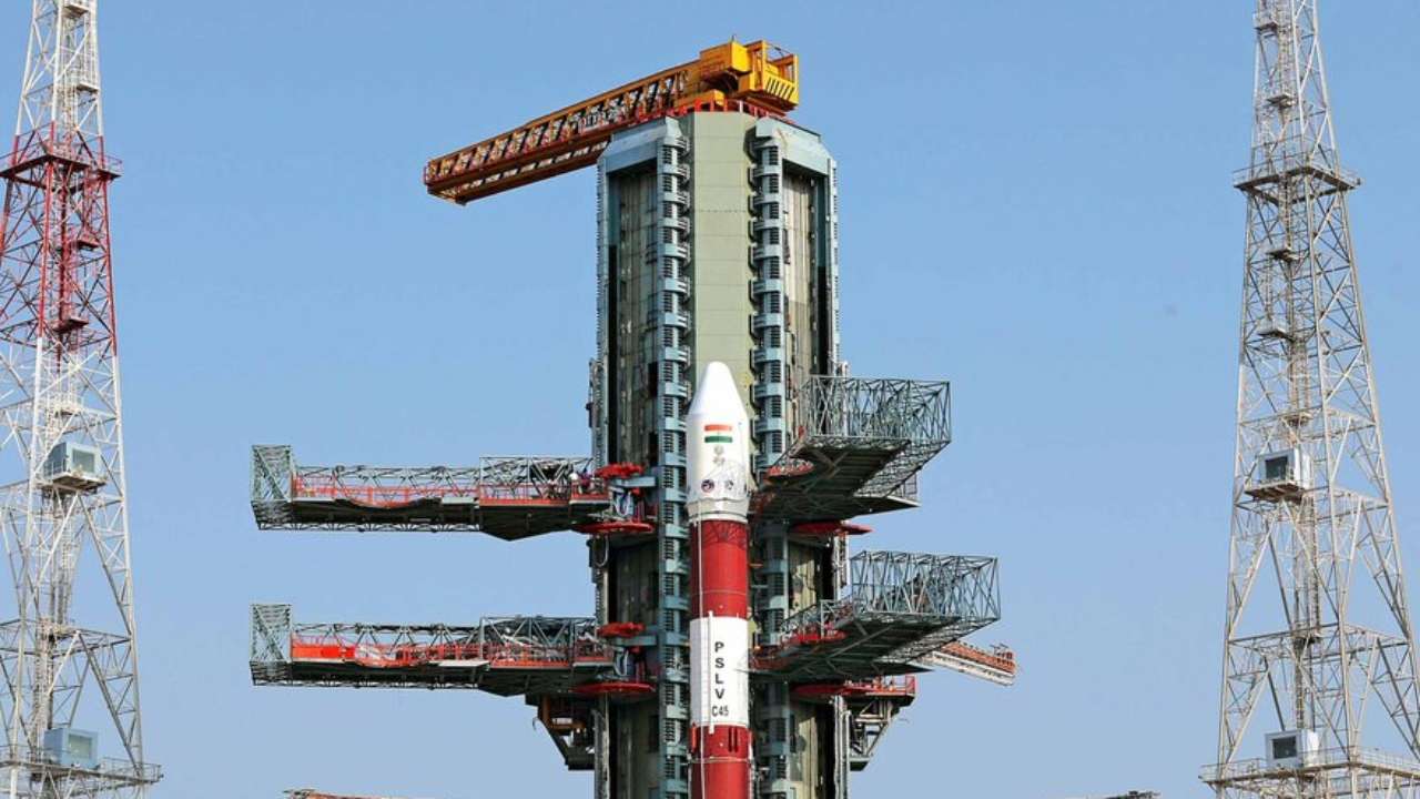 PSLVC45 successfully injects EMISAT and 28 nano satellites into orbit