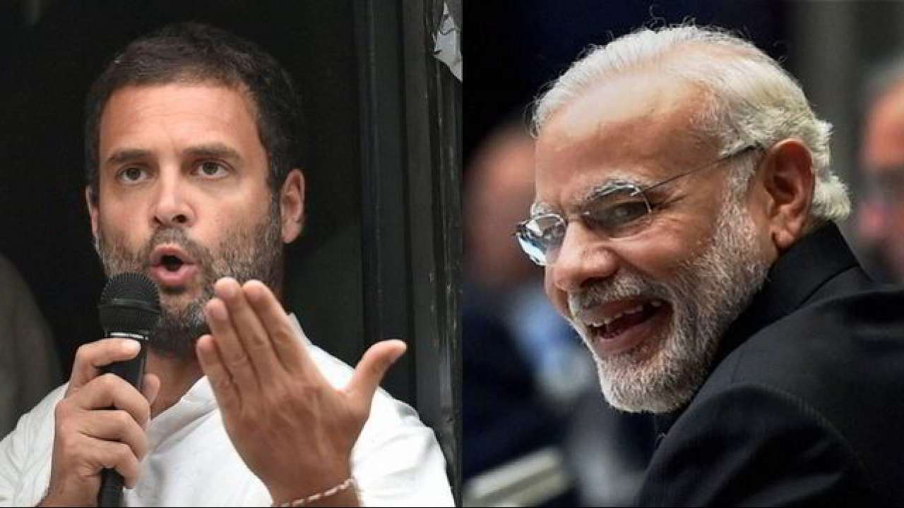 Watch: Rahul Gandhi greeted with 'Modi Modi' slogans as he interacts ...