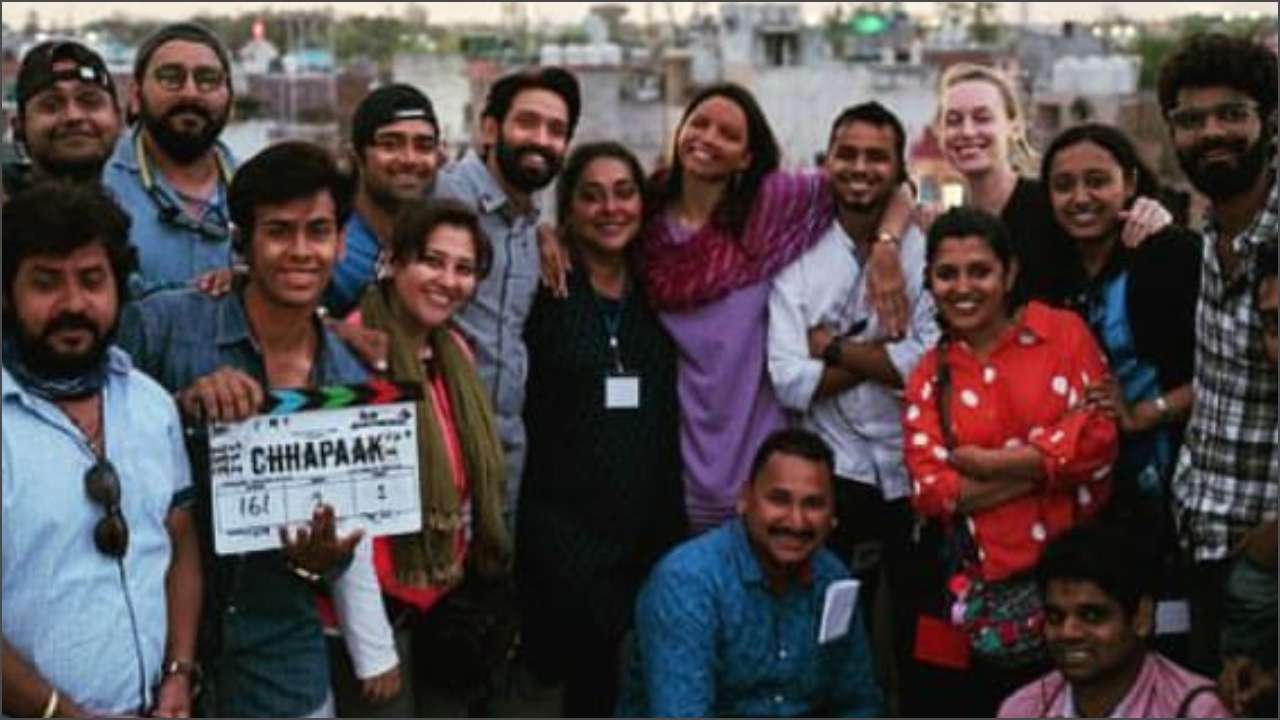 Chhapaak: Deepika Padukone and Vikrant Massey wrap the Delhi schedule ...