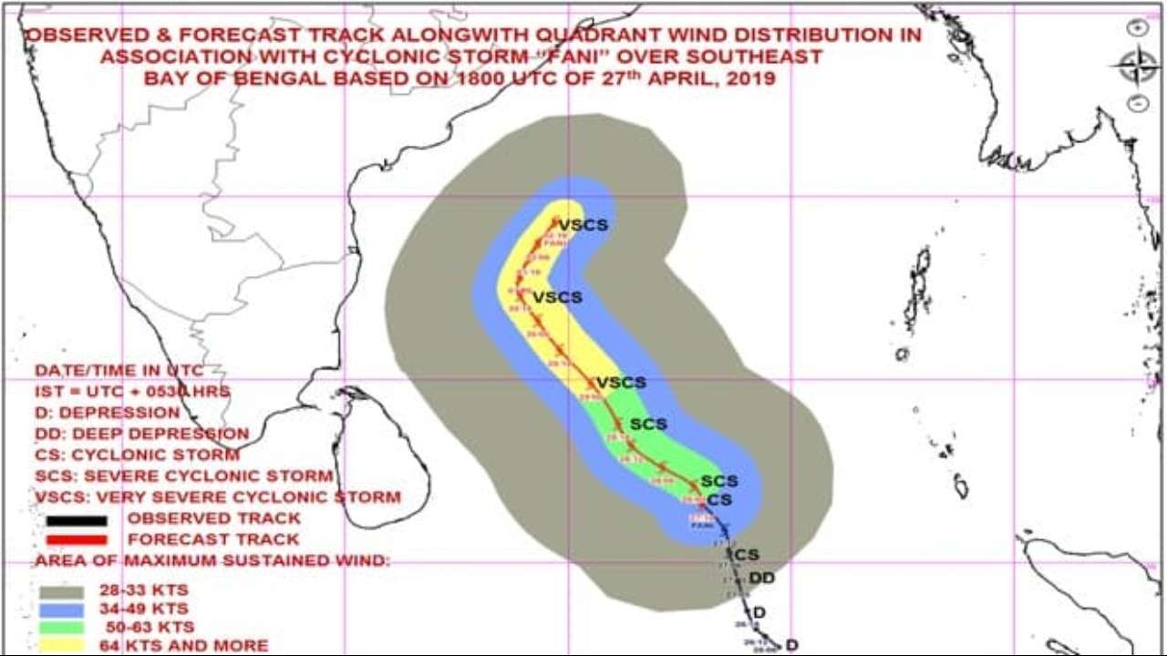 IMD warns Fani will become 'very severe cyclone' by tomorrow, PM Modi ...