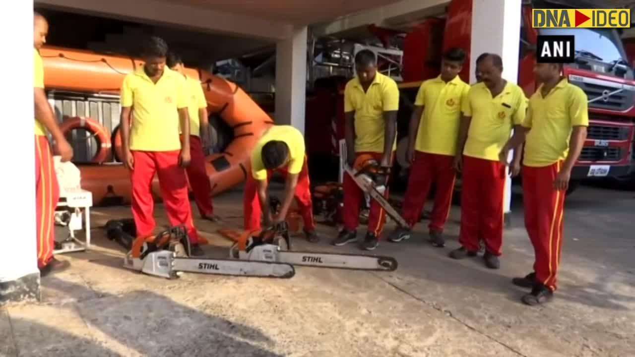 Preparations underway by Odisha Fire Services to fight against Cyclone Fani