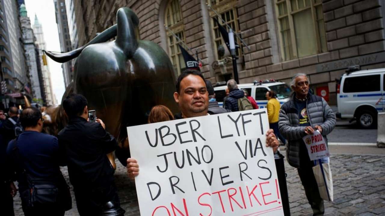 Uber drivers go on strike in London and U.S. ahead of IPO, early ...