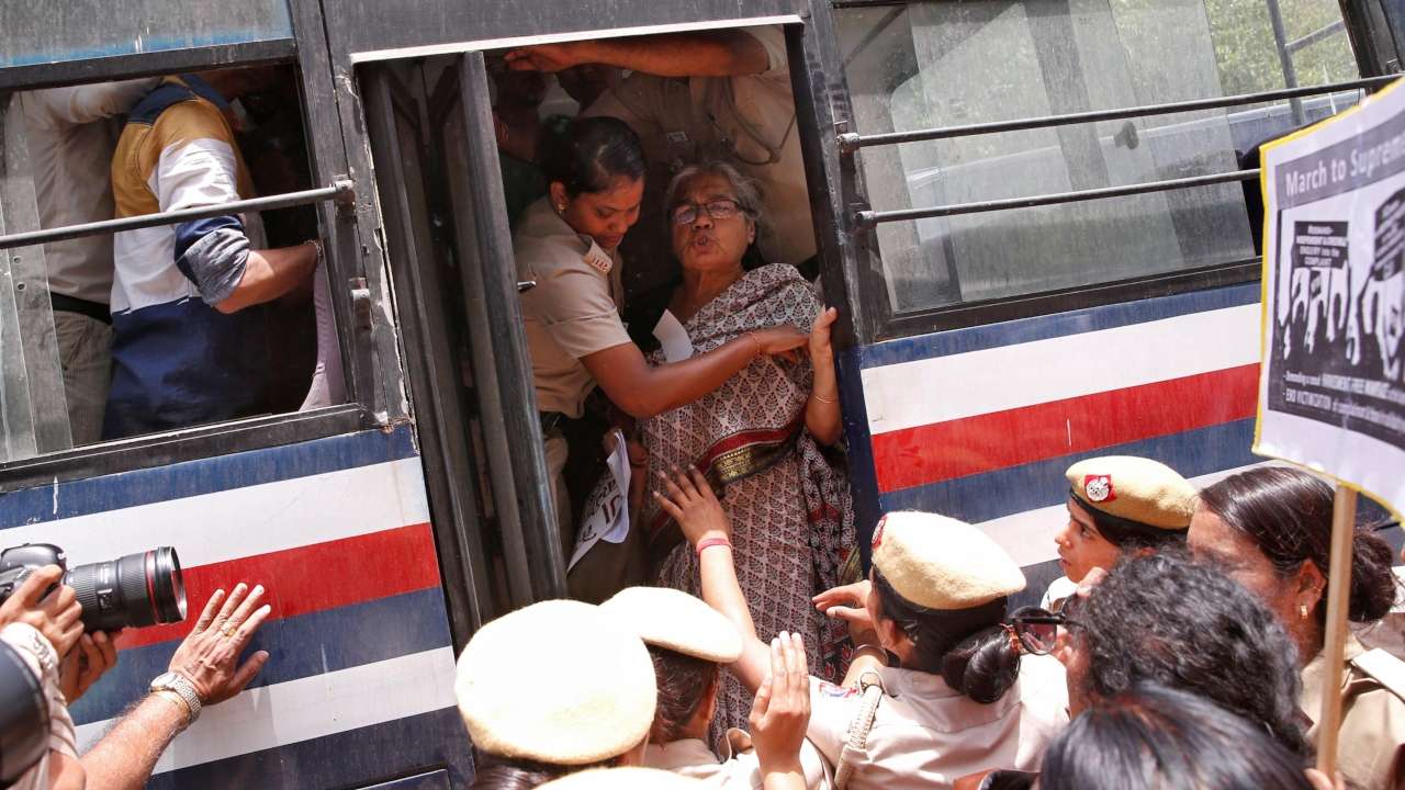 35 people including activist Annie Raja detained for protesting against ...