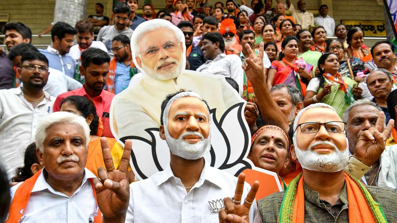 BJP set to return to power as Narendra Modi wave sweeps most of India
