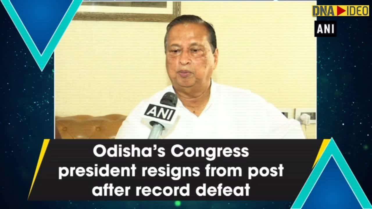 Odisha’s Congress president resigns from post after record defeat