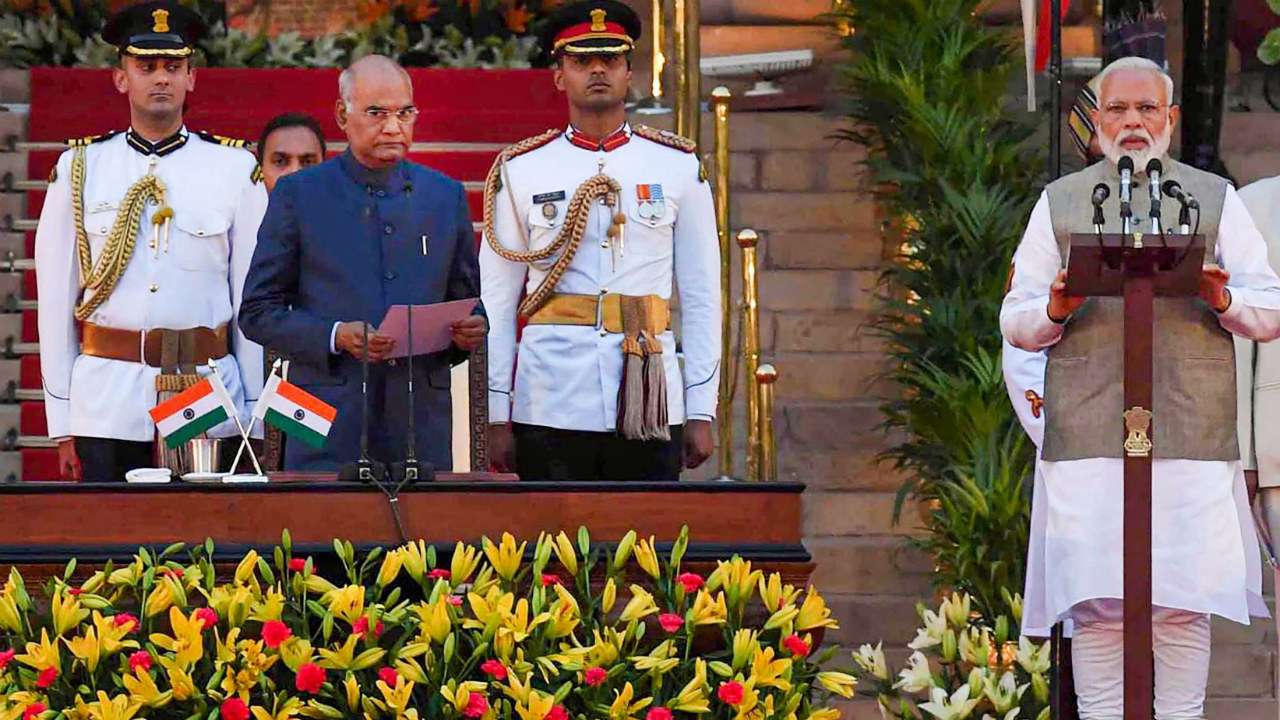 Modi takes oath as PM for second term; joined by Rajnath, Shah, others ...