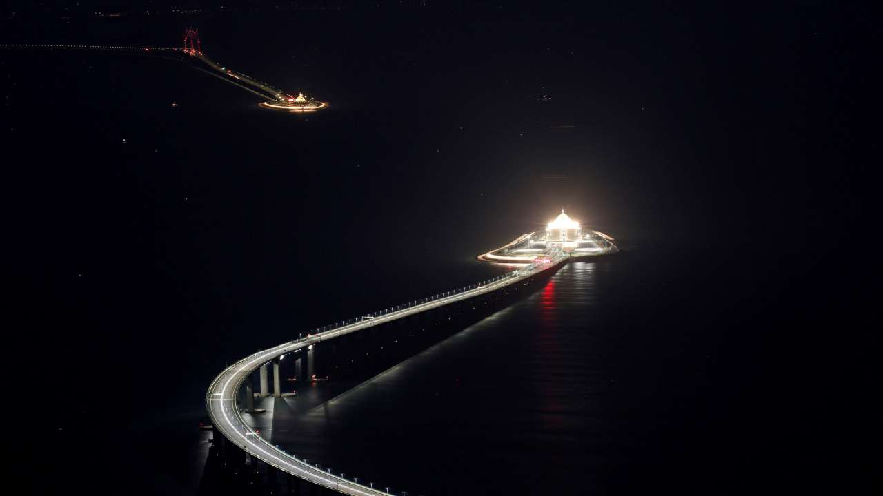 $20 billion and 9 years later, world's longest sea-crossing bridge ...