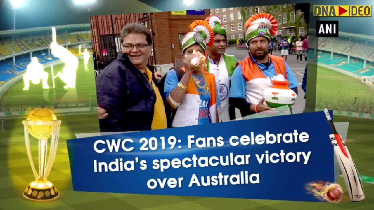 ICC World Cup 2019: Fans celebrate India’s spectacular victory over ...