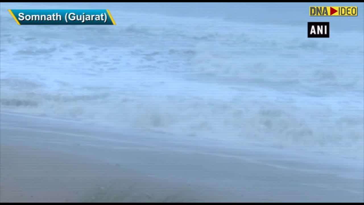 Cyclone Vayu: Heavy rain, strong winds hit coastal parts in Gujarat