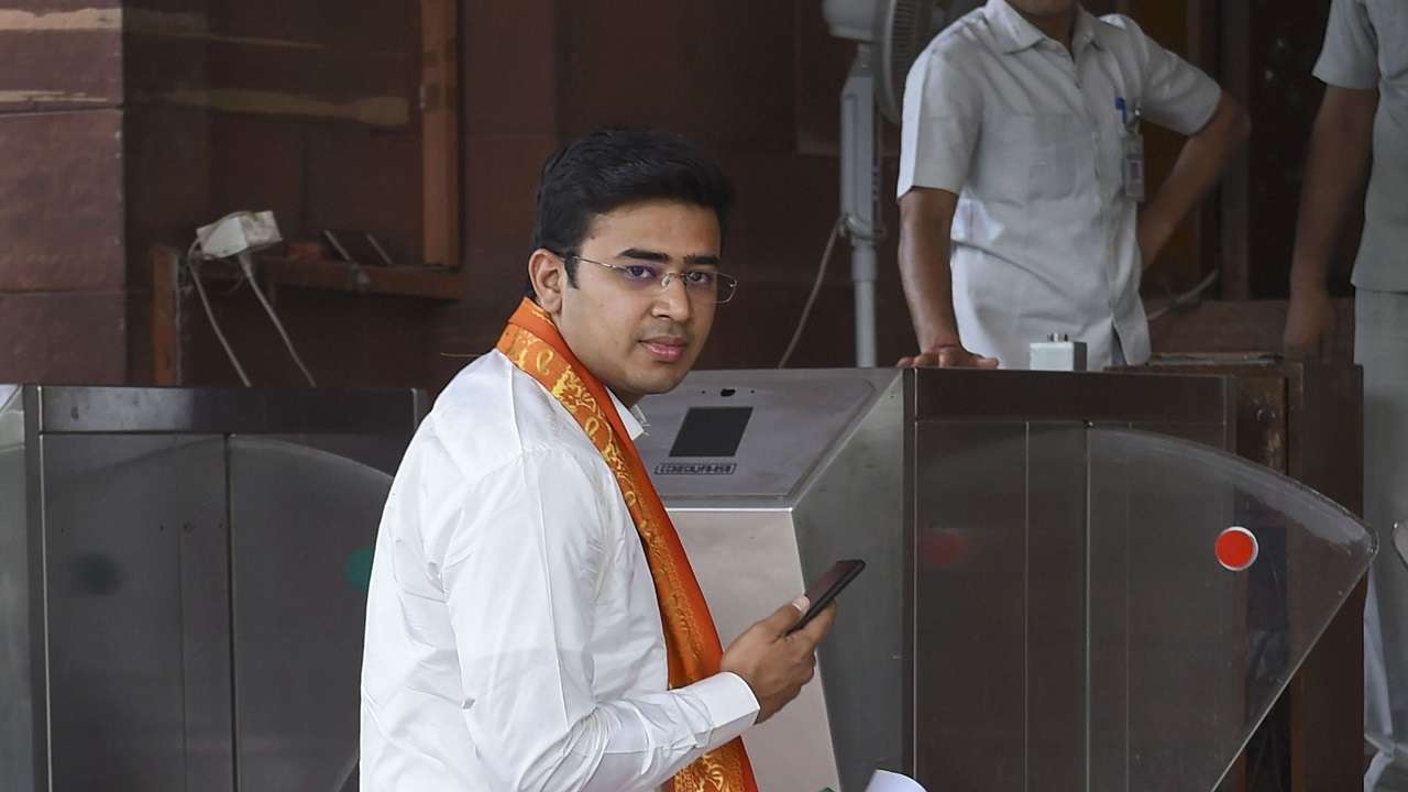 Entering Parliament to ensure 'Bharat Mata' reaches pinnacle of glory ...