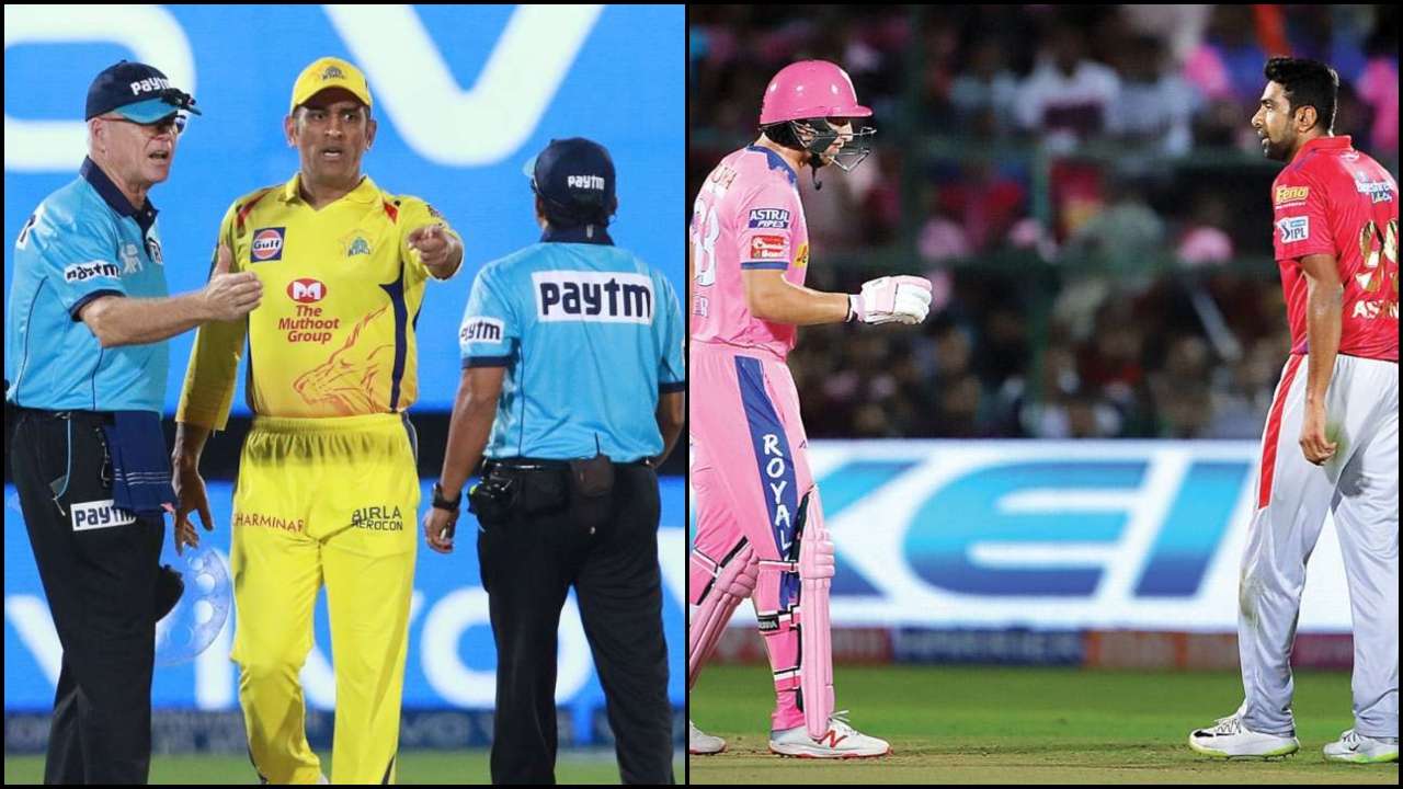 IPL 2019: From MS Dhoni confronting umpires to Ashwin mankading Buttler ...