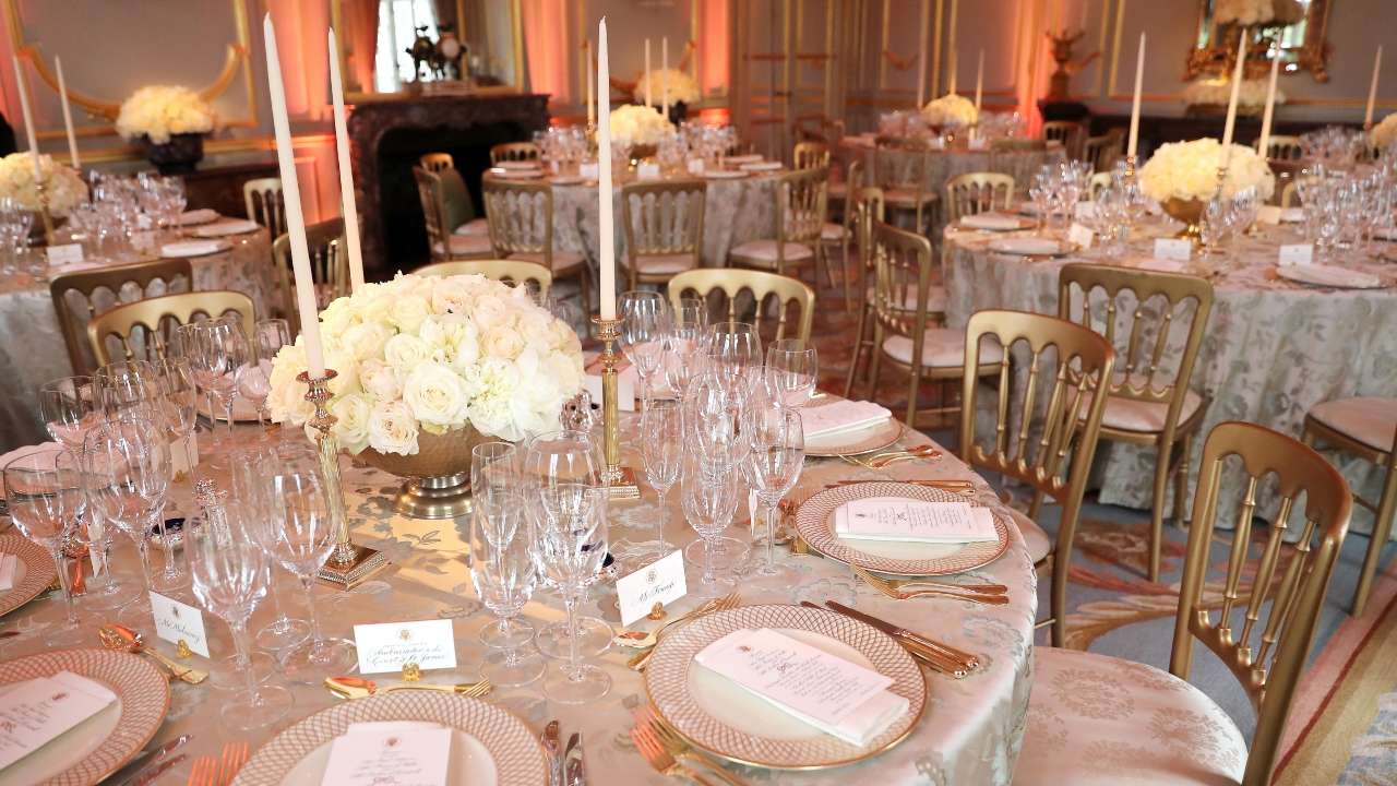 The best pics from Donald Trump's 'return banquet' for Prince Charles ...