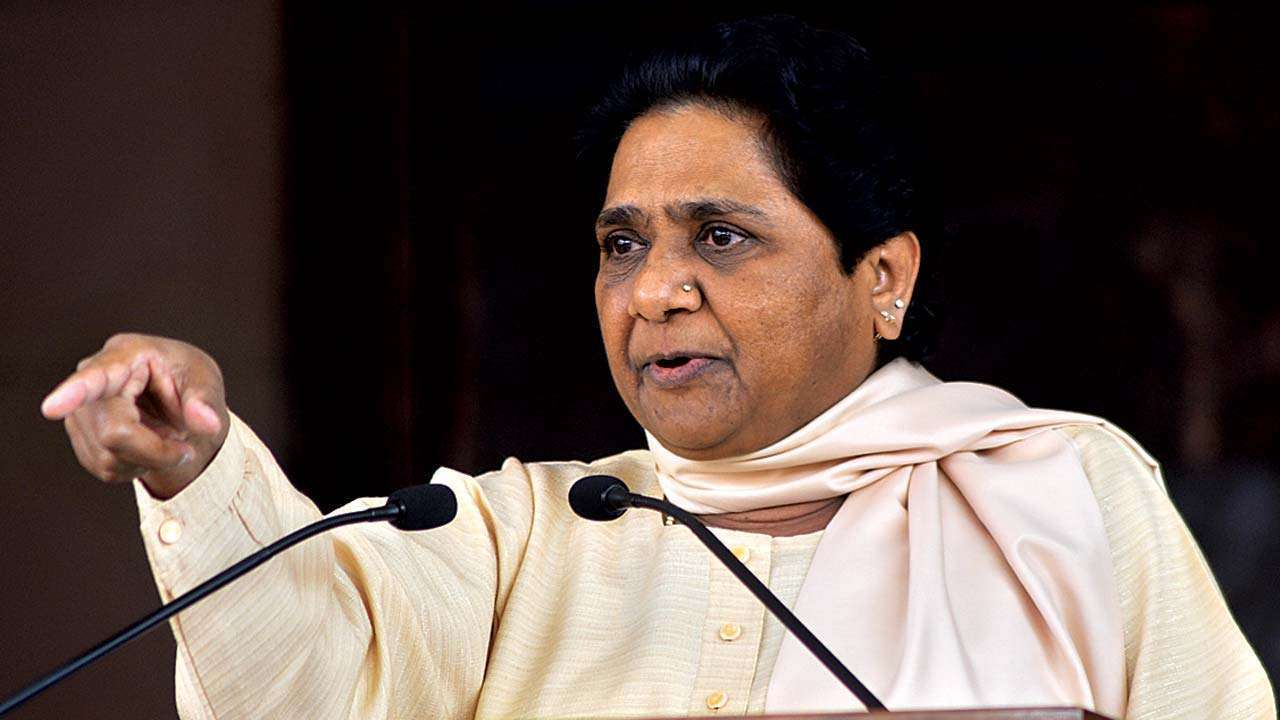 As Mayawati decides to go solo in future elections, SP accuses her of ...