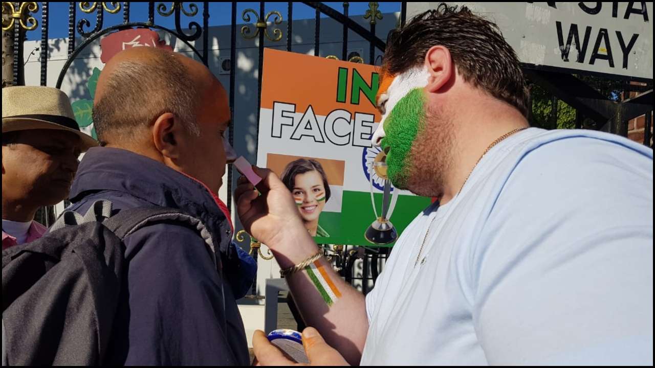 World Cup 2019: India! India! - Loud and proud, Indian fans flock ...